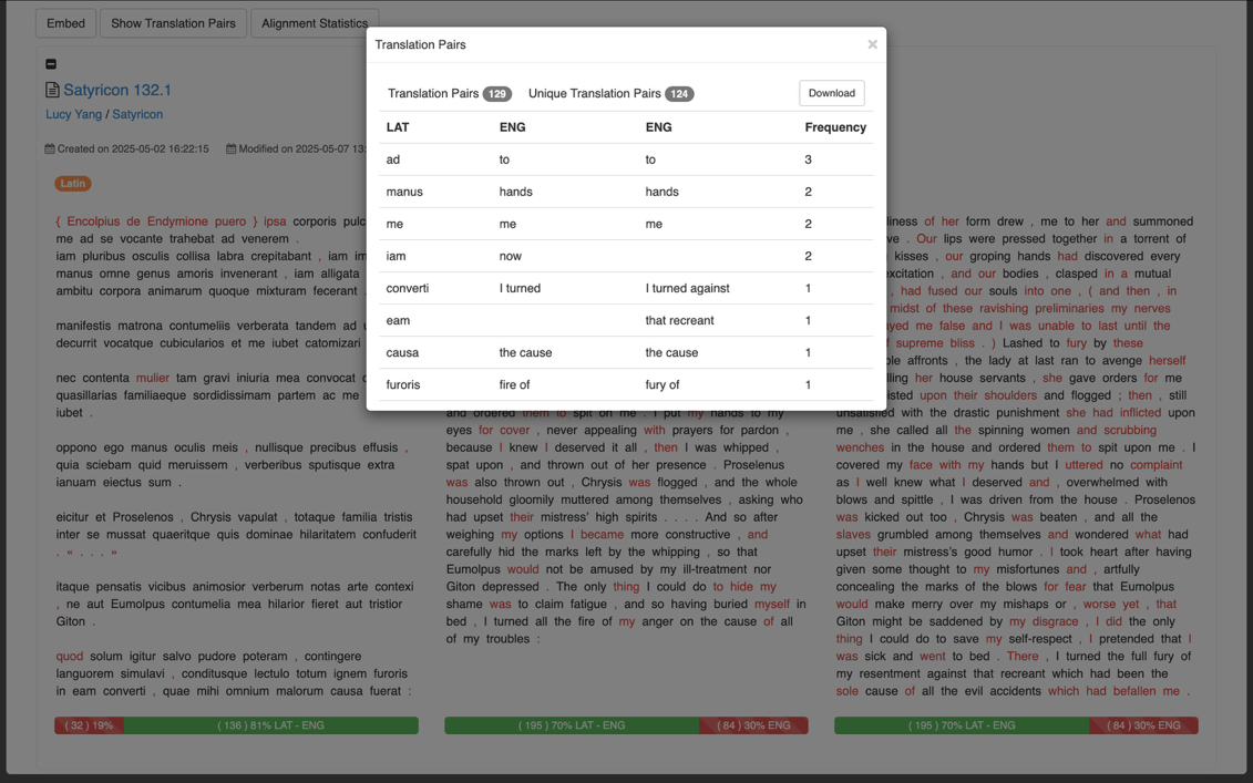 Review of Ugarit and Translation Alignment using Petronius - The Stoa ...